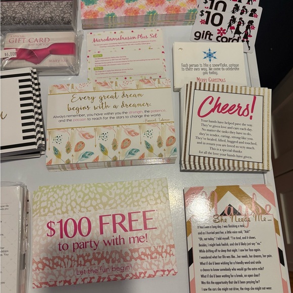 Other | Mary Kay Assorted Thank You And Gift Cards Set | Poshmark